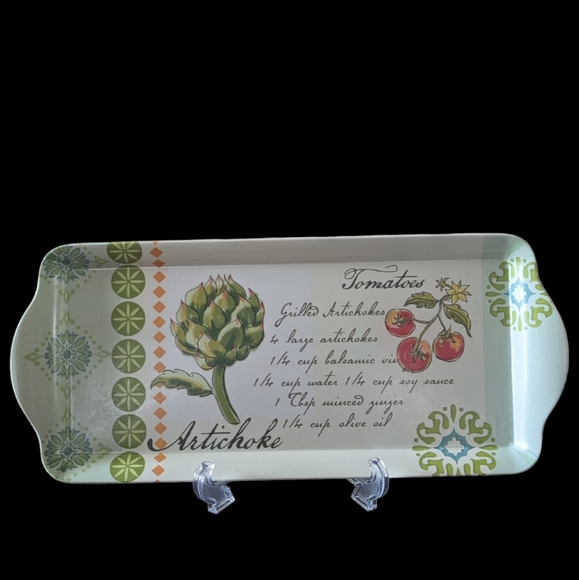 Kay Dee Designs | Dining | Kay Dee Melamine Tray Artichoke Design ...